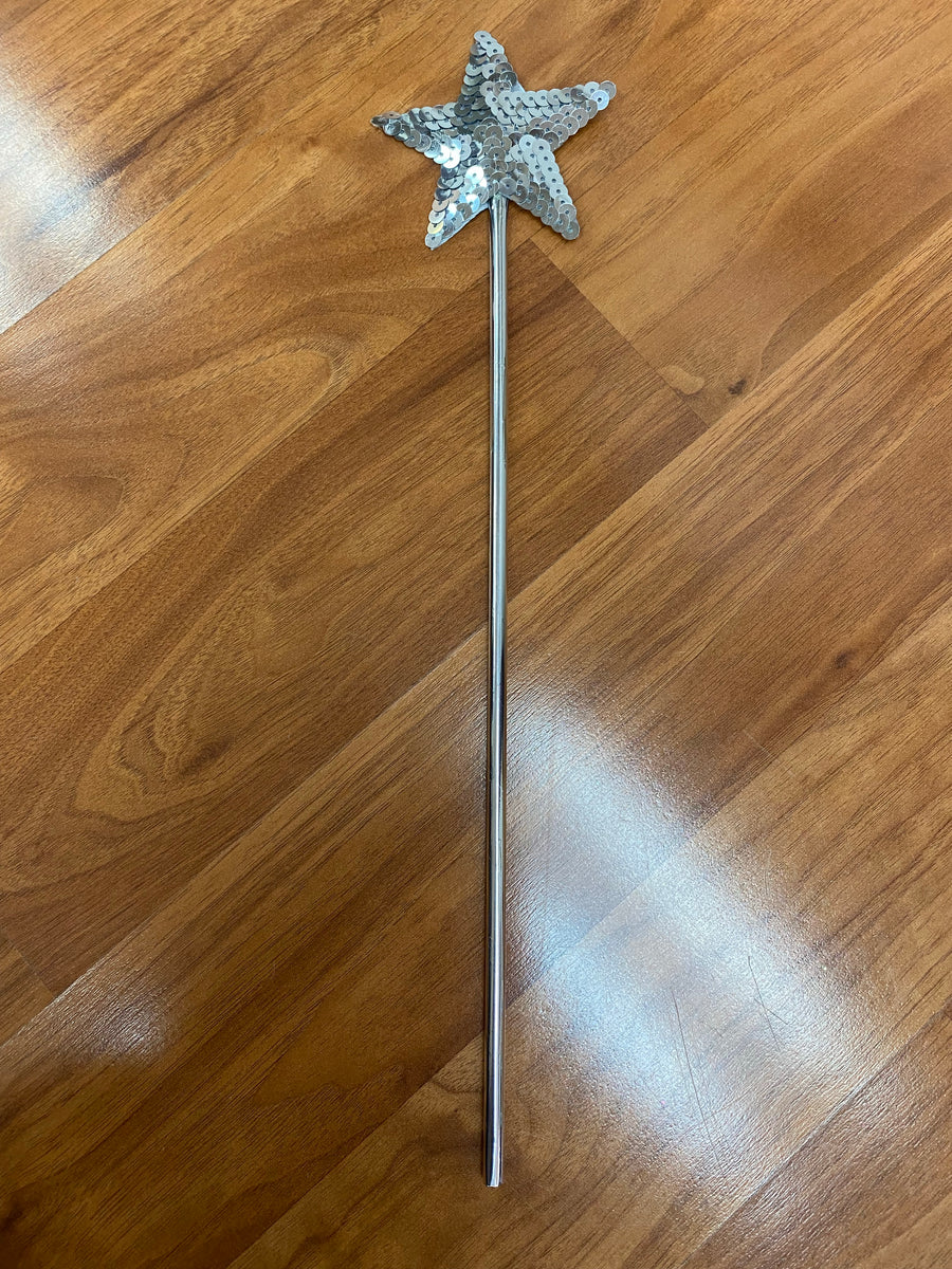 Silver Magic Wand – Pink Tutu Shop